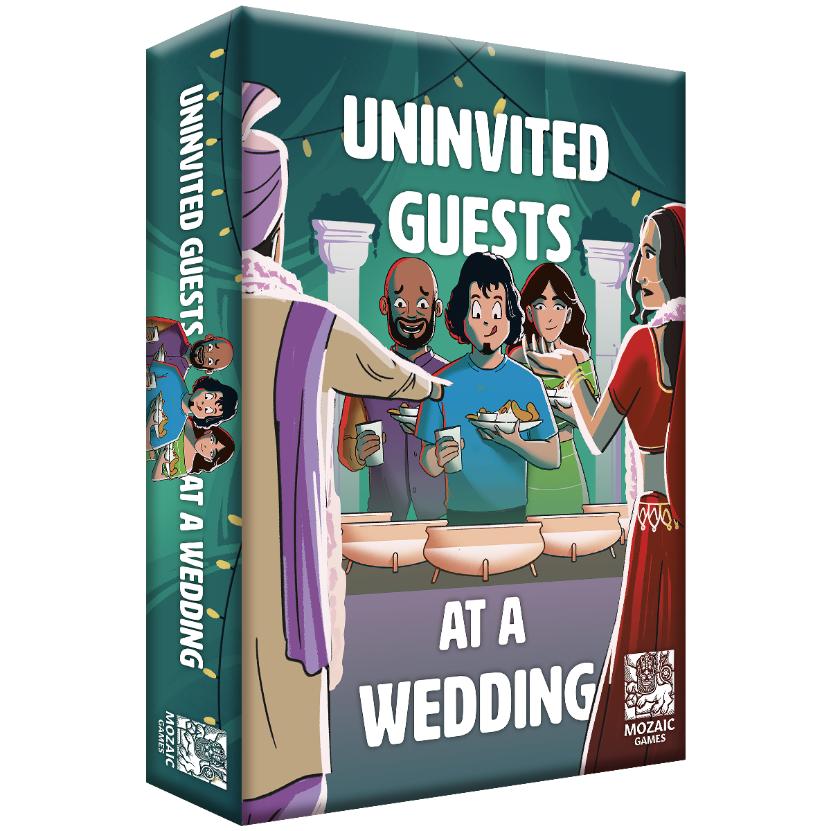 UNINVITED GUESTS AT A WEDDING| 2 - 8 PLAYERS | LIGHT STRATEGY FAMILY F – MOZAIC GAMES