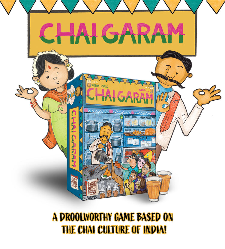 Modern Indian Strategy Board Games – MOZAIC GAMES