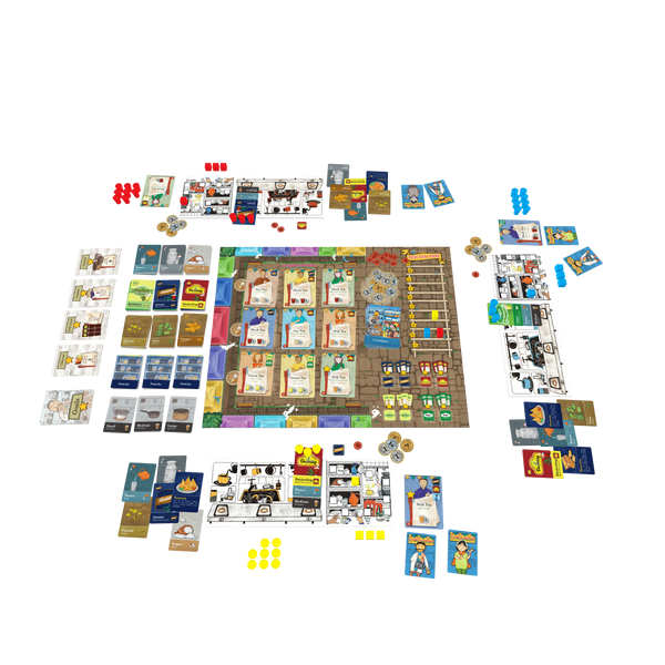 CHAI GARAM | Modern Indian Strategy Board Game – MOZAIC GAMES